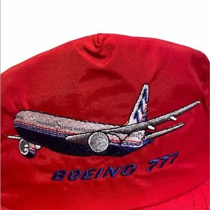 Accessories | Vintage 9s Boeing Hat 777 | Poshmark